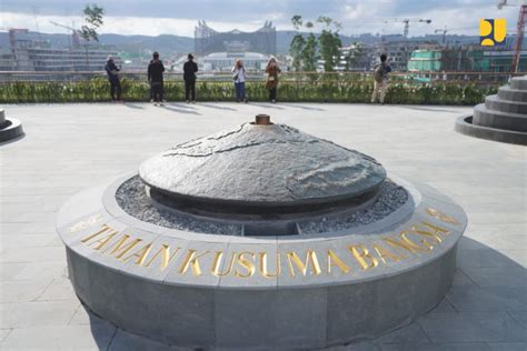 Jokowi Resmikan Taman Kusuma Bangsa Di Ikn