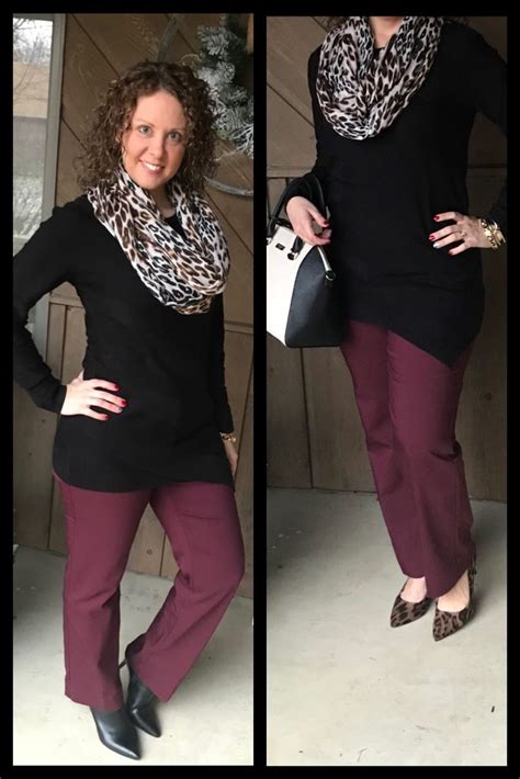 Ways To Wear Burgundy Pants Ginger Just For Fun