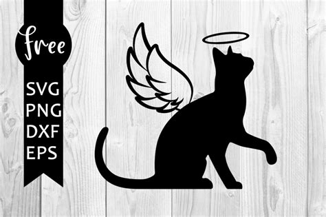Pet Cat Memorial Svg Free Pet Loss Svg Cat Svg Instant Download