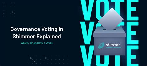Governance Voting Explained IOTA Wiki