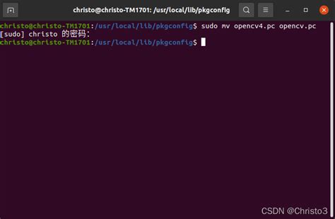Ubuntu 安装opencv踩坑记录乌班图安装遇到package Opencv Has No Name Field Csdn博客