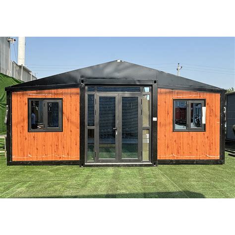 Folding Mobile Steel Structure Expandable Living Prefab Home Modular Granny Flat Portable