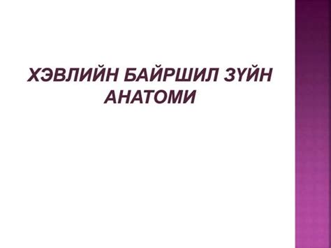 Цусны эргэлтийн эрхтэн тогтолцоо Ppt