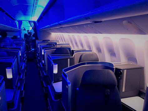 United Airlines 777 Business Class
