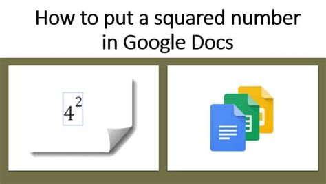 How To Put A Little Number In Google Docs - Design Talk