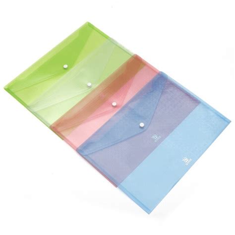 Flamingo ซองกระดุมพลาสติก ขนาด A4 ฟลามิงโก้ 9383 ราคา 1 ซอง Shopee Thailand