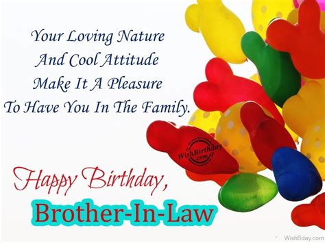 54 Birthday Wishes For Brother In Law