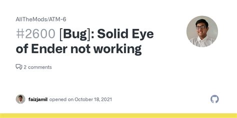 Bug Solid Eye Of Ender Not Working · Issue 2600 · Allthemodsatm 6