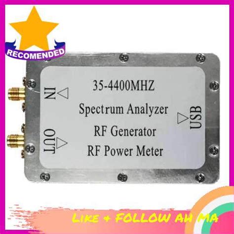Best Selling 35 4400mhz Spectrum Analyzer Simple Signal Source Power Meter Aluminum Alloy