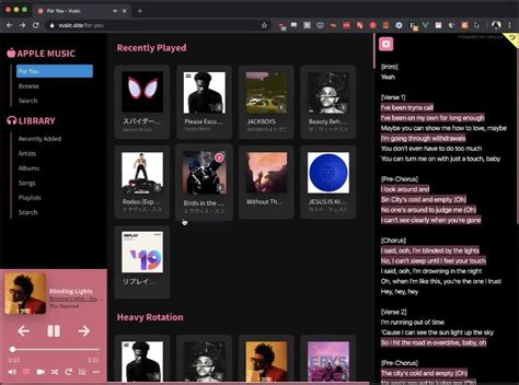 I Made A Apple Music Web Player In Vuejs Rvuejs