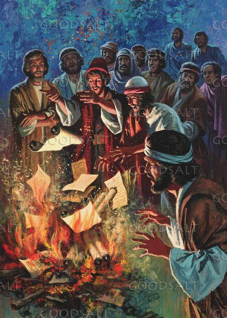 Burning Of Scrolls Goodsalt