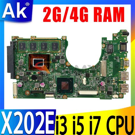 Placa M E Do Port Til Para ASUS Mainboard 1007U I3 I5 I7 Processador