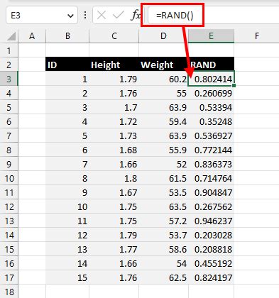 Ways To Select A Random Sample In Microsoft Excel How To Excel