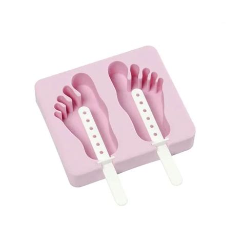 Buy Eddingtons Funny Feet Silicone Lolly 2 Piece Mould Potters Cookshop