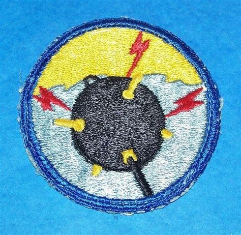 Original Ww2 Navy Minesweeper Minelayer Personnel Patch Off Uniform
