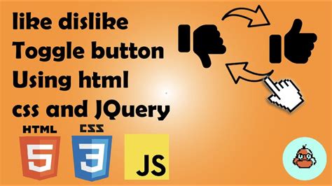 Like Unlike Button Using Jquery Like Unlike Button Jquery Youtube
