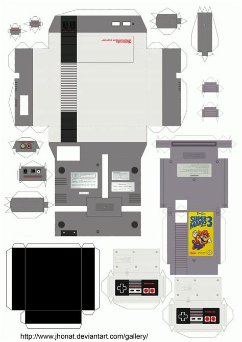 Papercraft Nintendo Fresh Papercraft Templates Printable Papercrafts