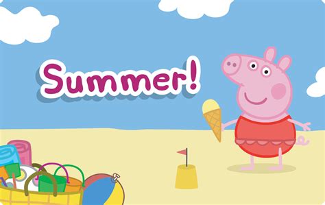 Peppas Summer Holiday Fun Is Now Live The Page Is Packed Full Of