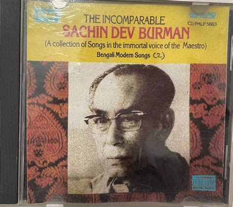 The Incomparable Sachin Dev Burman Used Audio Cd Vg