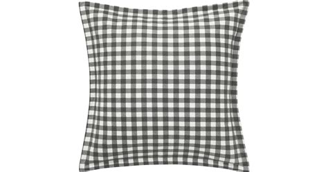 Eddie Bauer Kingston Charcoal Flannel European Sham Bed Sheet Black Gray • Price