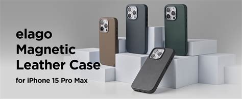 Elago Magnetic Leather Case เคส Iphone 15 Pro Max Black 425° รีวิว