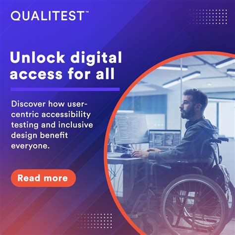 how to use user centric accessibility testing for digital products qualitest posted on the
