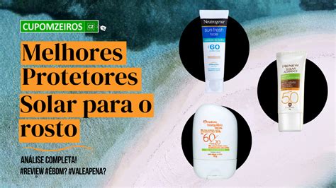 Top 6 Melhores Opções De Protetor Solar Para O Rosto Confira 2025