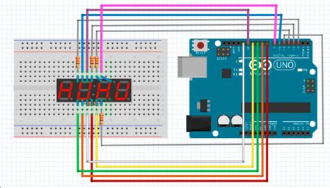 7 Segment 4 Digit Display Countdown Help Rarduino