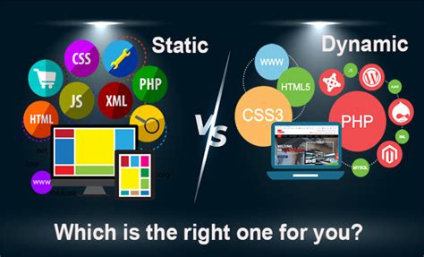 Static V S Dynamic Websites Which Is The Right One For You