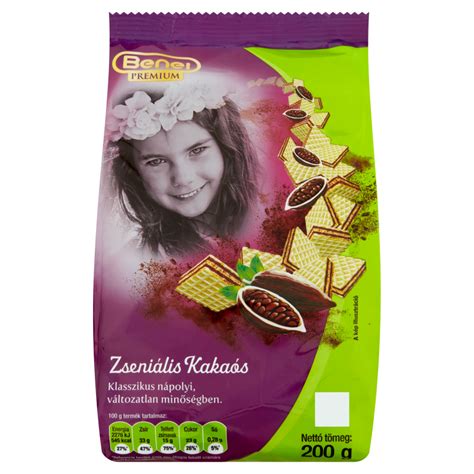 Benei Prémium Nápolyi 200 G Kakaós Webáruház 699 Ft Benei Prémium