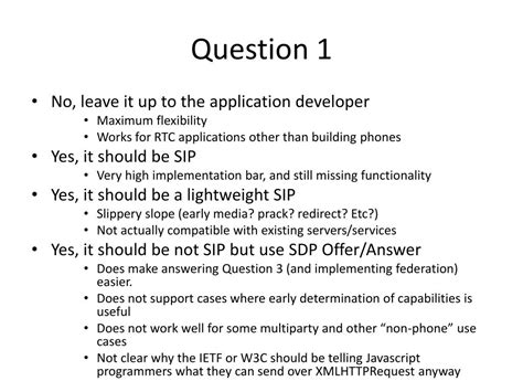 PPT RTCWEB Signaling PowerPoint Presentation Free Download ID