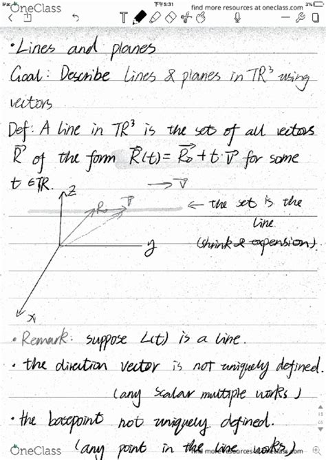Math 200 Lecture 2 Math 200 Oneclass