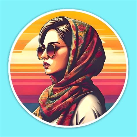 پالری Pollery استیکر دختر ایرانی
