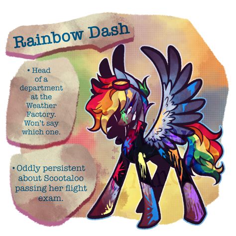 Factory Rainbow Dash By Utterdismae On Deviantart