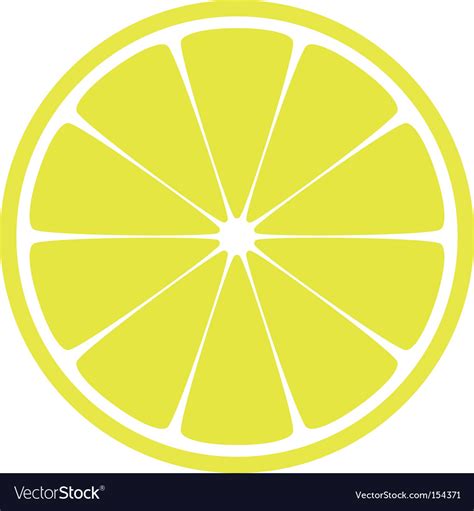 Lemon Wedge Vector