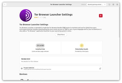 Im Having Trouble Installing Tor Browser Bundle On Ubuntu 2204 Please Help Ask Ubuntu