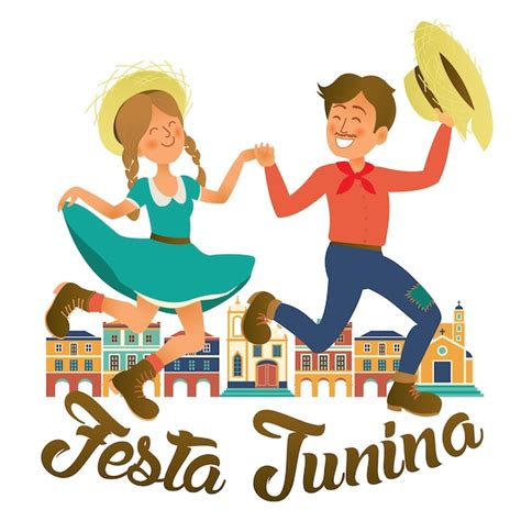 Premium Vector Festa Junina Illustration