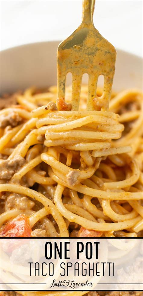 Taco Spaghetti Recipes Taco Spaghetti Cooking Recipes