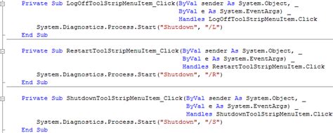 CESPage Visual Basic Tutorials Startup Shutdown