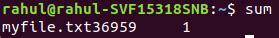 Sum Command In Linux With Examples GeeksforGeeks