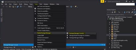 How To Add Entity Framework In Visual Studio
