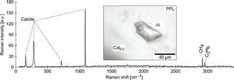 Representative Raman Spectrum Of The Vapour Phase Within An Aqueous