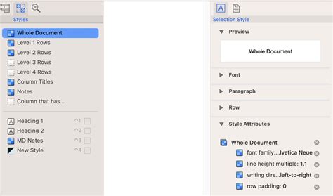 Omnioutliner Styling Tips And Tricks Support The Omni Group