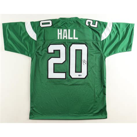 Breece Hall Signed Jersey Jsa And Pia Pristine Auction