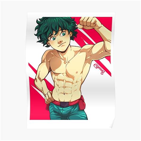 Sexy Deku Poster For Sale By Paul Redbubble
