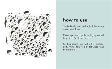 Elf Dewy Coconut Setting Mist Makeup Setting Spray Hydrates