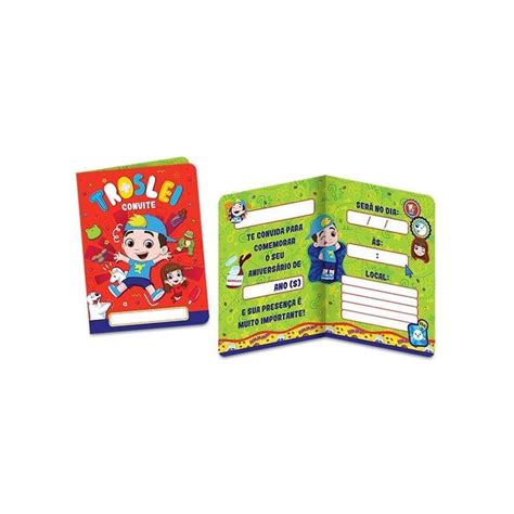 Convite Festa Luccas Neto 8 Unidades Regina Festas Shopee Brasil