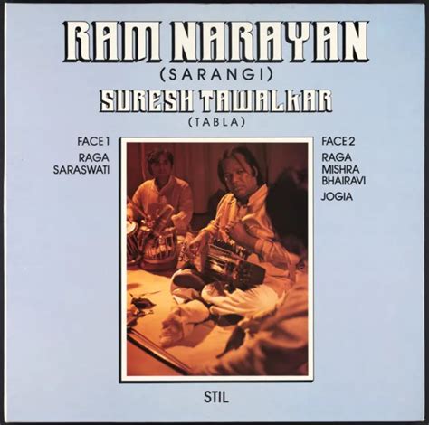 Ram Narayan Suresh Tawalkar Sarangi Andtabla Lp Eur 15 00 Picclick Fr