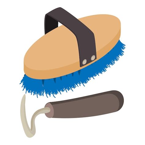 Premium Vector Equestrian Accessory Icon Isometric Vector Horse