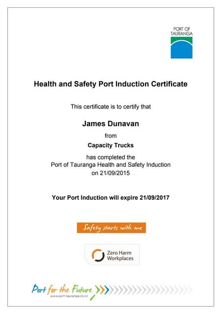 Primary Induction Certificate Pdf